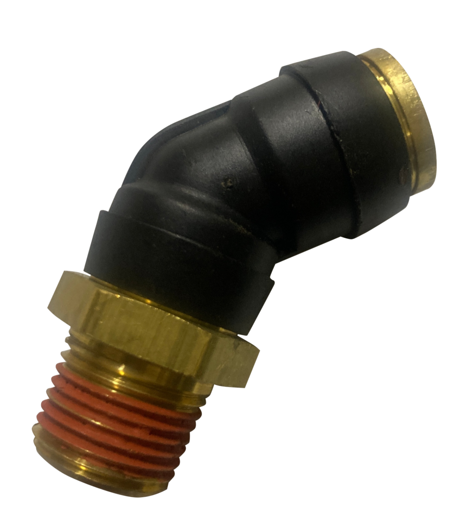 Elbow 45 deg 5/8 P/C X 1/2 NPT (1880X10S) - 2314395011 - All Time Diesel