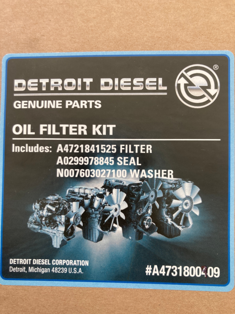 Oil filter DD15 - A4731800409 - All Time Diesel