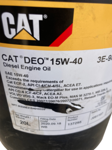 CAT DEO 15W/40 Engine Oil - 20L - 3E9848 - All Time Diesel