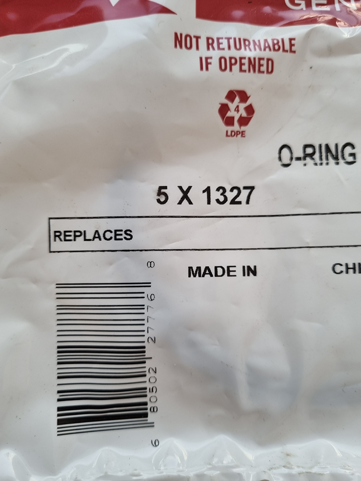 O-Ring - 5X1327 - All Time Diesel